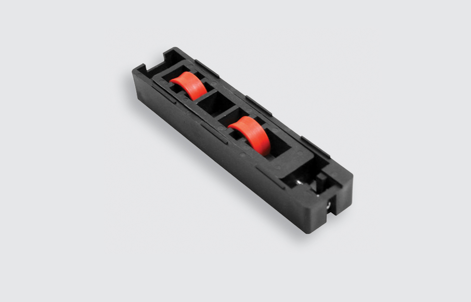 Plastic Wheel 7300 Double – Milano for Aluminum & Shutters